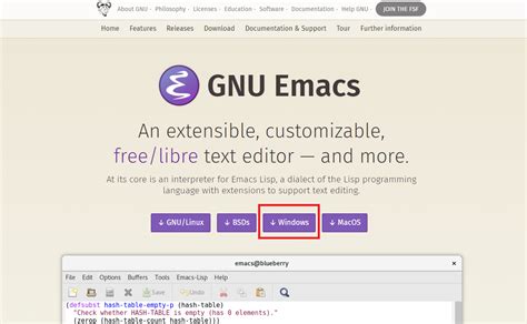 Windows上emacs安装指南emacs Windows Csdn博客