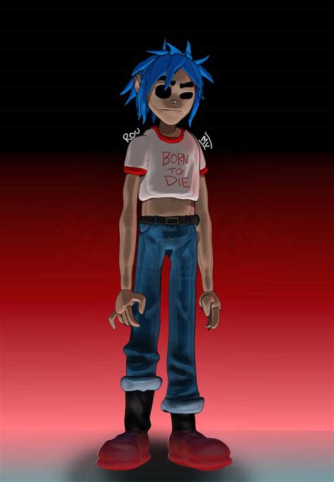 2d Gorillaz By Manedvoid On Deviantart
