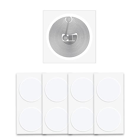 30 Pcs Nfc Tags Ntag215 Nfc Stickers White Blank Rewritable Desertcart Qatar