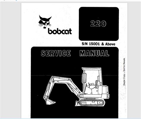 Bobcat Service Manual PDF Machine Catalogic