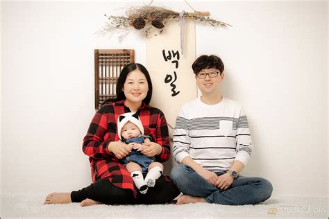 100일 가족사진 제이핀스튜디오갤러리