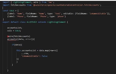 Salesforce Fact 638 Lwc Datatable Edit Field Value For Only Current