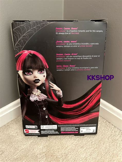 Monster High Doll Draculaura Reel Drama Collector Doll NEW SAME DAY SHIP EBay