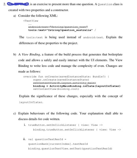 Solved Is An Exercise To Present More Than One Question A Chegg
