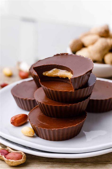 7 Ingredient Keto Peanut Butter Cups Sugar Free Recipe Keto Pots
