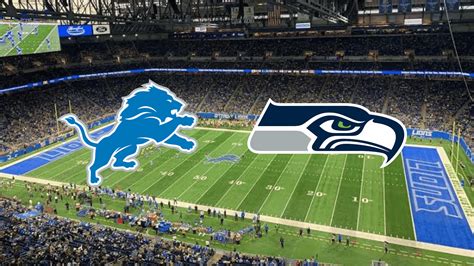 Palpite Detroit Lions X Seattle Seahawks Prognóstico E Transmissões