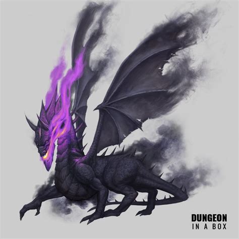 Artstation Dnd Monsters Dnd Monsters Shadow Dragon Dandd Dungeons