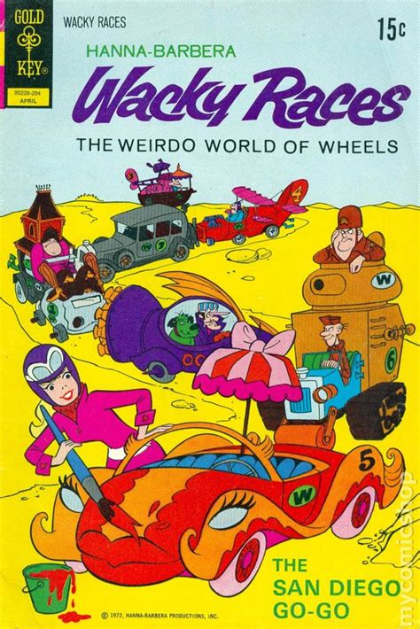 Hanna Barbera Wacky Races Comic Books In The Media Wiki Fandom