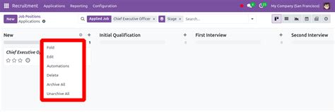 Recruitment Management Odoo 17 Community Book