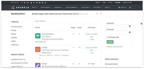 12 Wordpress Bbpress Forum Templates Actualthemes