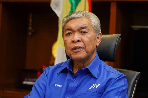 Ge15 Johor Mb Urges Zahid Hamidi To Resign As Umno President As Soon