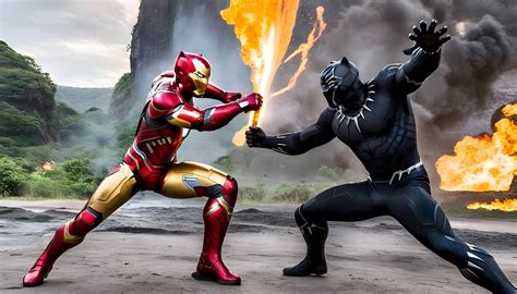 Iron Man Vs Black Panther A Clash Of Technology And Vibranium