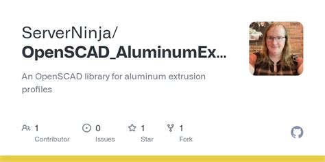 Github Serverninja Openscad Aluminumextrusionprofile Library An Openscad Library For Aluminum