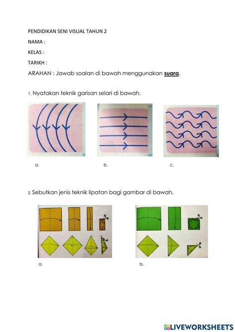 922511 Psv Tahun 2 Syasnida Liveworksheets