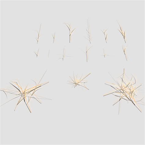Dead Grass 3d Model By Kambur