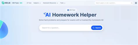 Hix Tutor Review The Go To Ai Homework Helper Nid Bd Blog