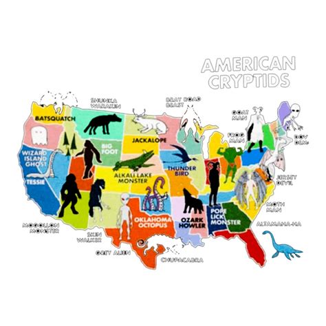 Cryptid Americans Cryptid List Map The Cryptid Americans Cryptid Am