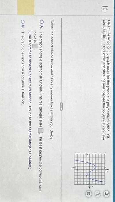 Solved Determine Whether The Graph Could Be The Graph Of A Chegg Com
