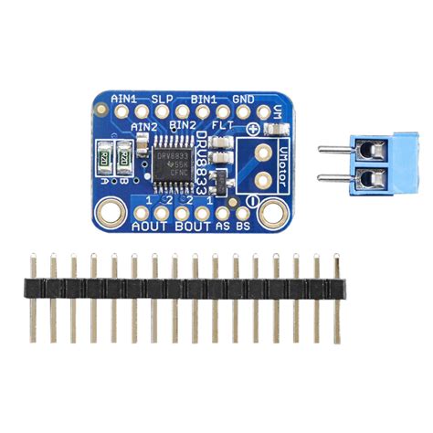 Adafruit Industries Drv8833 Dc Stepper Motor Driver Breakout Board Micro Center