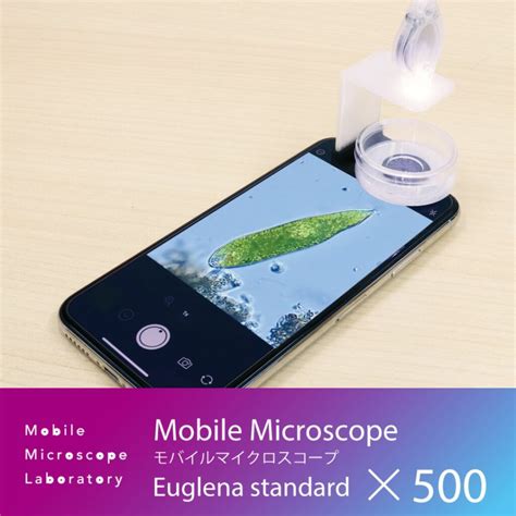 Portable Microscope Euglena Standard 125~500 Magnification Titip Jepang