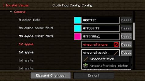 Cloth Config API Forge Mods Minecraft CurseForge Minecraft Minecraft Mods Mod