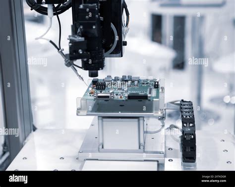 Production Of Automated Robot For Print Circuit Board Pcb Assembly