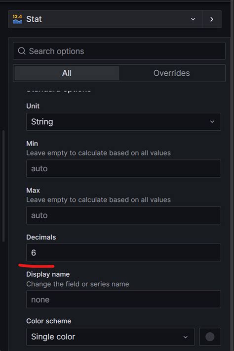 Stat Not Showing Decimals Dashboards Grafana Labs Community Forums