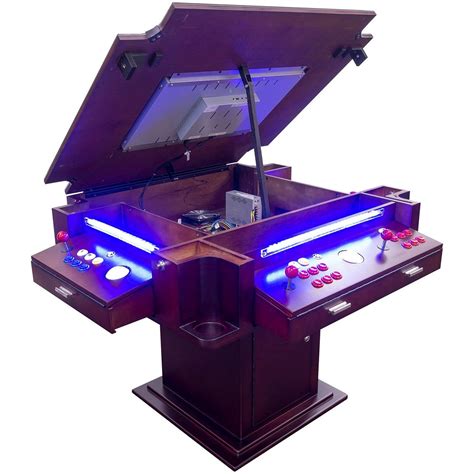This 2 Player Arcade Table Looks Like A Real Piece Of Furniture