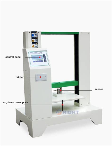 Rt 410 Paper Tube Compression Resistance Tester Dongguan Right