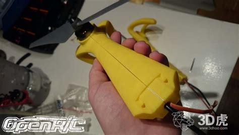 非常炫目的四轴飞行器：3d打印遥控无人机 标件库