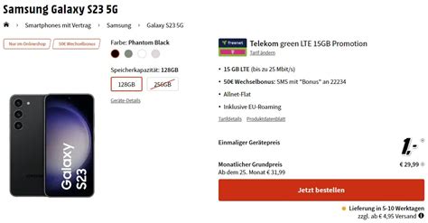 Galaxy S23 15 GB Telekom Vertrag Ab Eff 2 74