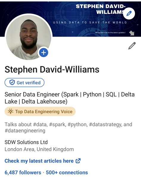 Stephen David Williams On Linkedin Topvoice Dataengineering 12