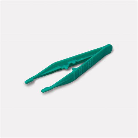Forcep Plastic Green Sterile Nz Med Supplies