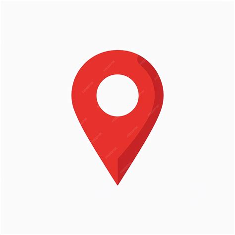 Premium Vector A Red Location Pin Icon Commonly Used In Mapping Or