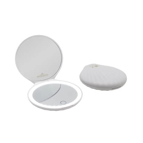 Ariel Seashell Compact Mirror Impressions Vanity Co