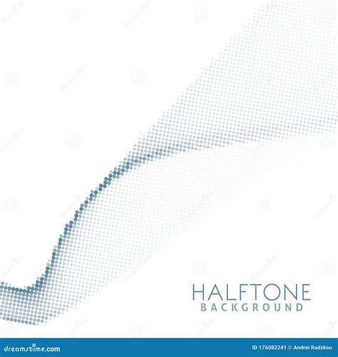 Minimal Dotted Background With Light Bluish Unsaturated Dots Cartoon Vector