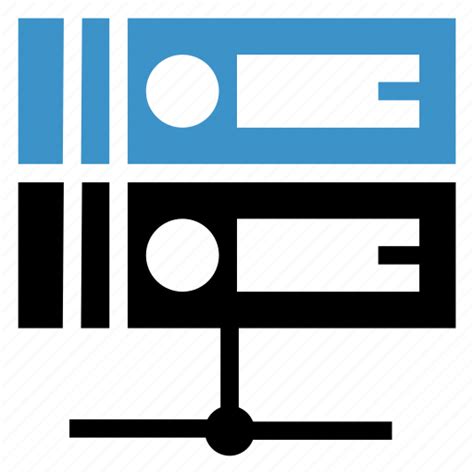 Database Hosting Server Storage Icon