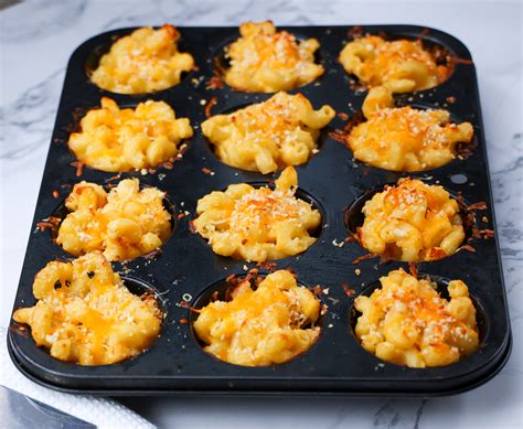 Mac And Cheese Bites • Flavor Feed