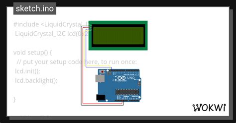 Menyalakan Lcd I2c 20×4 Wokwi Esp32 Stm32 Arduino Simulator Menyalakan Lcd I2c 20×4 Wokwi Esp32 Stm32 Arduino Simulator