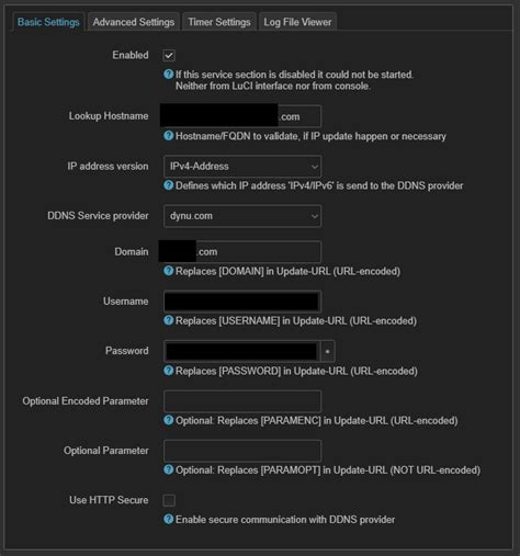 Dynamic Dns Dynu Badauth In Logs Installing And Using Openwrt