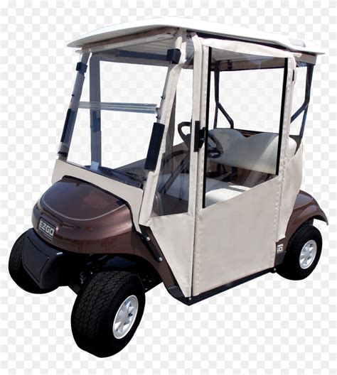 Doorworks Hinged Door Golf Cart Enclosures Golf Cart Hd Png Download