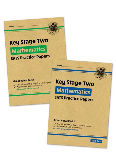 Ks2 Maths Sats Practice Paper Bundle Pack 1 And 2 For The 2021 Tests