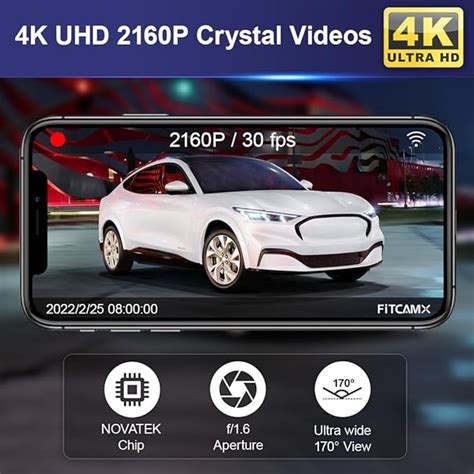 Fitcamx Mach E Dash Cam