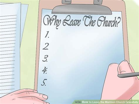 How To Leave The Mormon Church Gracefully 9 Steps With Pictures