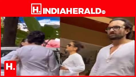 Kareena Kapoor Khan Saif Ali Khan Kiss Caught By Paparazzi