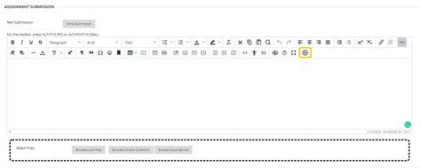 Adding A Video To A Blackboard Assignment Submission Yuja Help Center