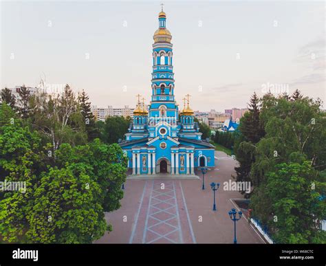 Russia. Ufa. The Church of the Nativity of the Blessed Virgin Mary ...