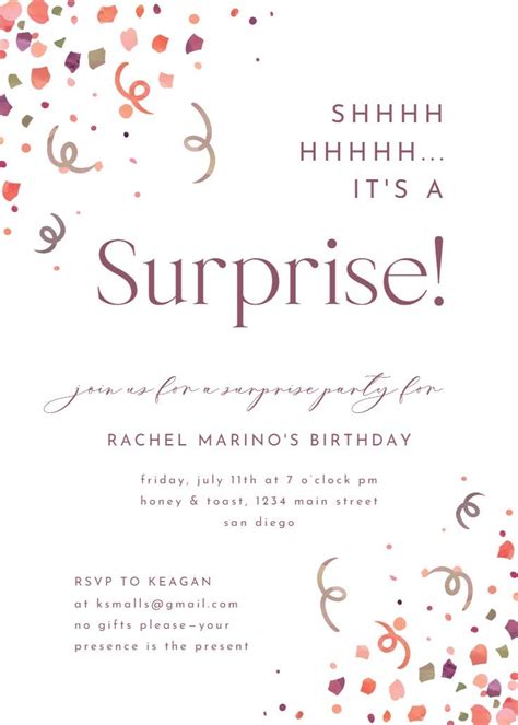 Plantillas Gratis De Invitaciones Greetings Island