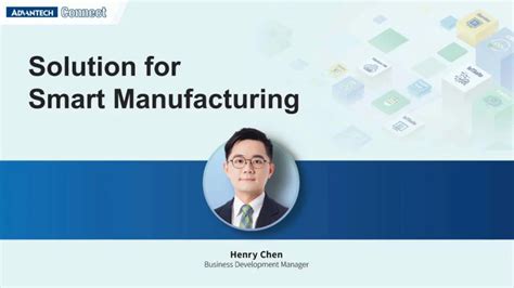 Wise Iot Solution For Smart Manufacturing Videos Advantech Connect