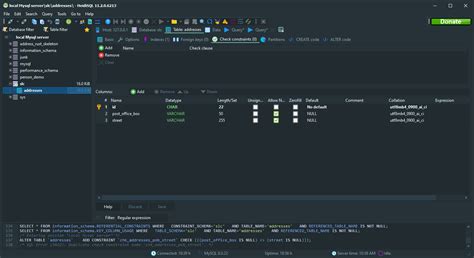 Show Check Constraints On MySQL MSSQL And PostgreSQL Issue 1298